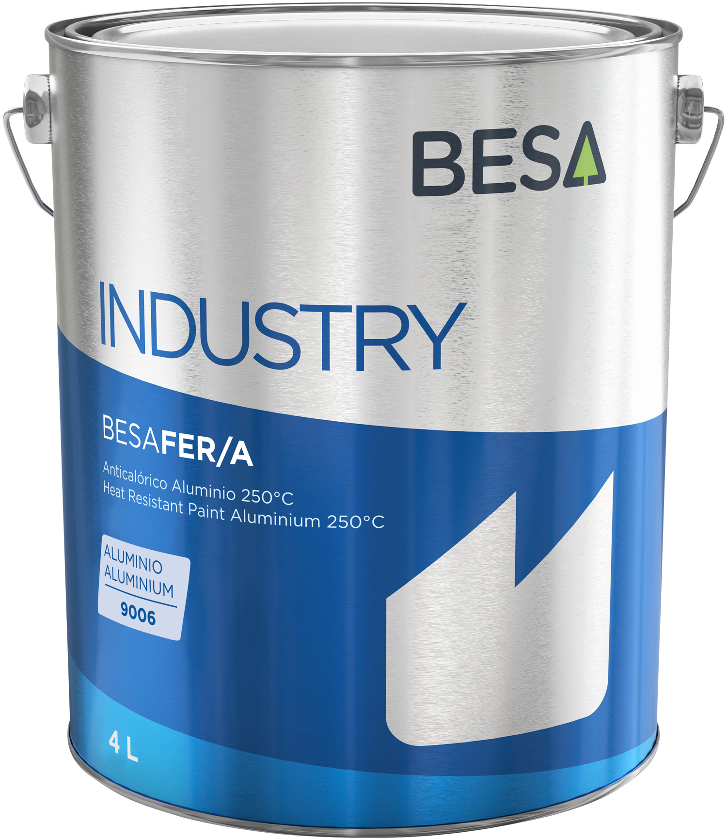 Aluminium 250°C Heat Resistant Paint | BESA-FER | Bernardo Ecenarro